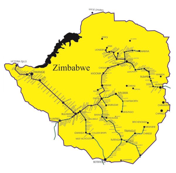 Network System – National Railways of Zimbabwe